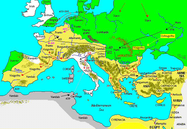 Barbarian Time Line - Garb The World